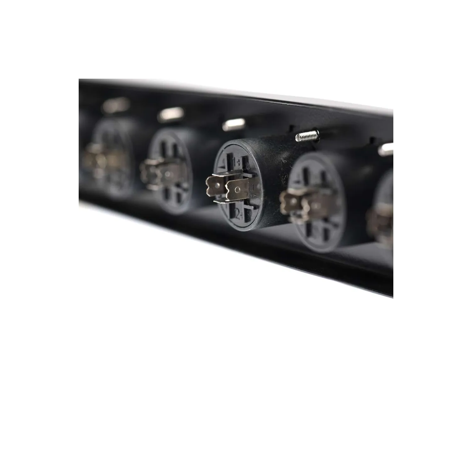 19" / 1U rackmount patch panel μεταλλικό με 12 βύσματα speakon σασί