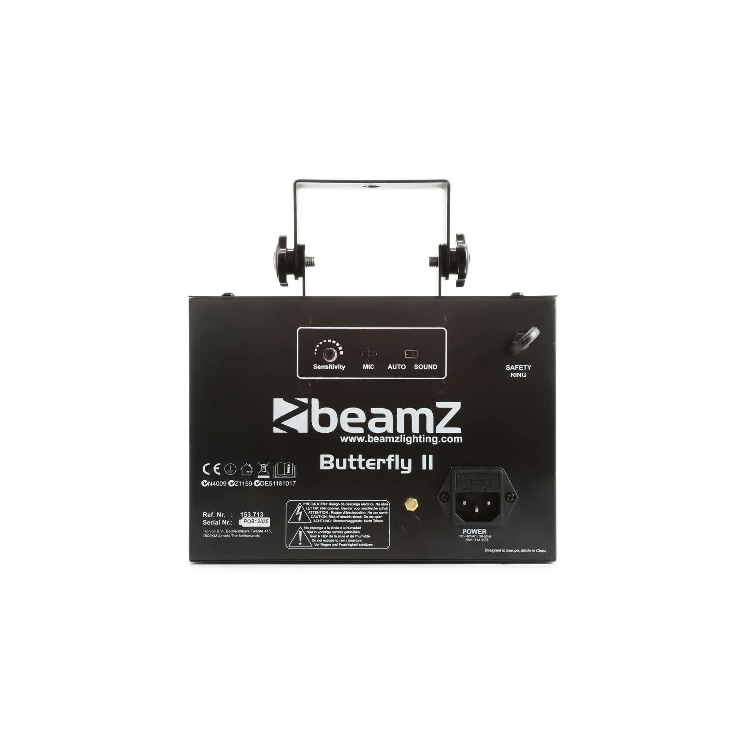 BEAMZ Butterfly II φωτορυθμικό