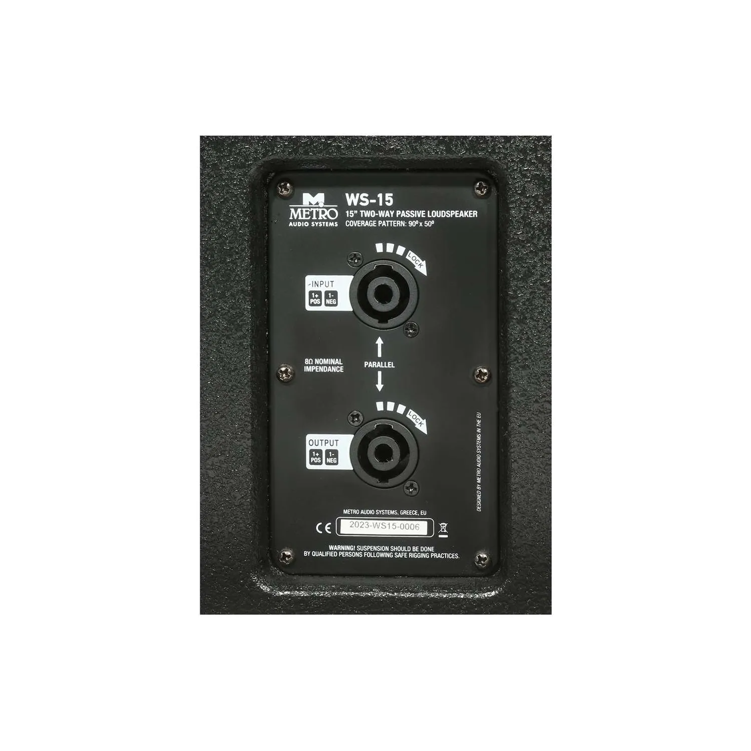 Metro Audio Systems WS-15 15" passive loudspeaker