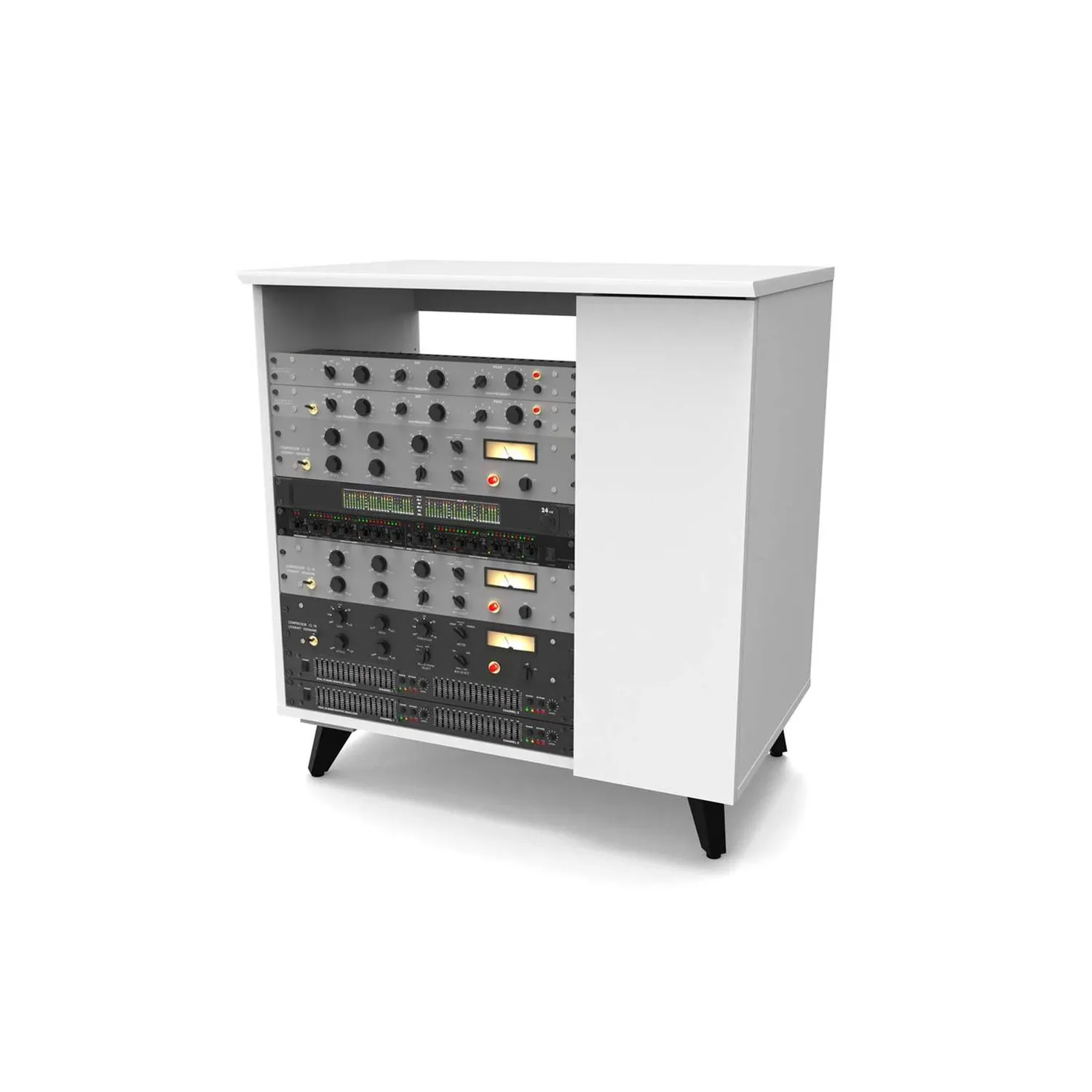 Glorious Modular Side Rack White