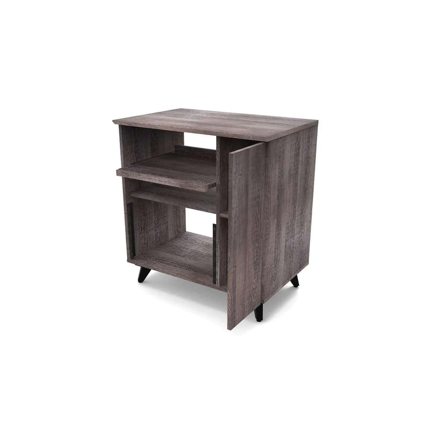 Glorious Modular Side Rack Καρυδιά