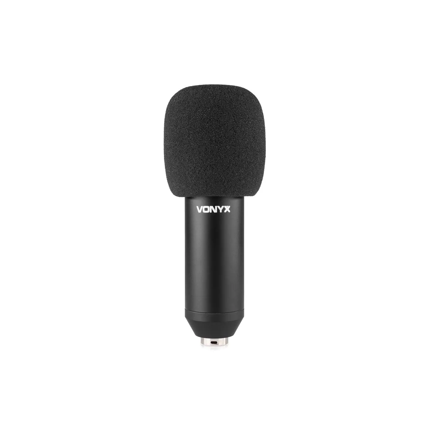Vonyx CMS400B Studio Condenser Microphone with Stand and Pop Filter