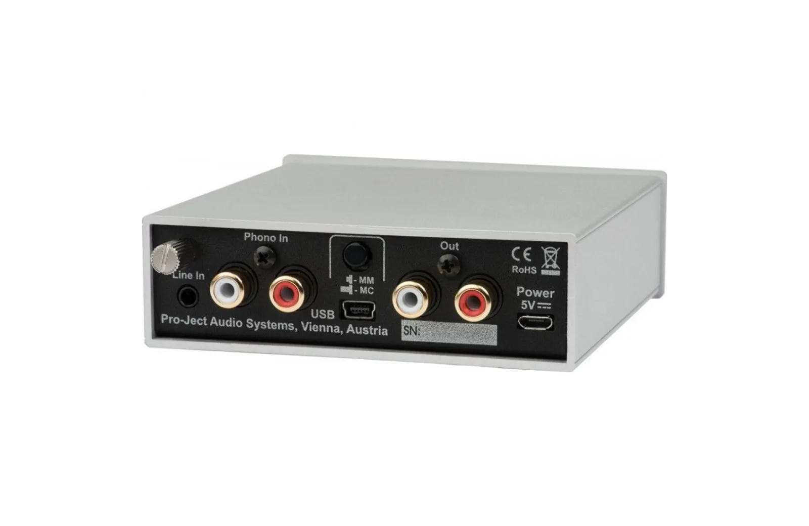 ΠΡΟΕΝΙΣΧΥΤΗΣ AD BOX S2 PHONO SILVER PROJECT AUDIO