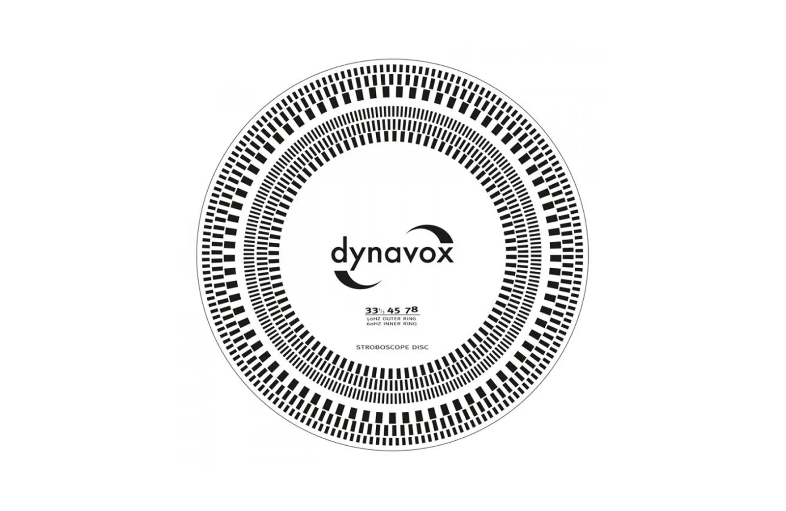 Dynavox Stroboskop-Scheibe TPD-001