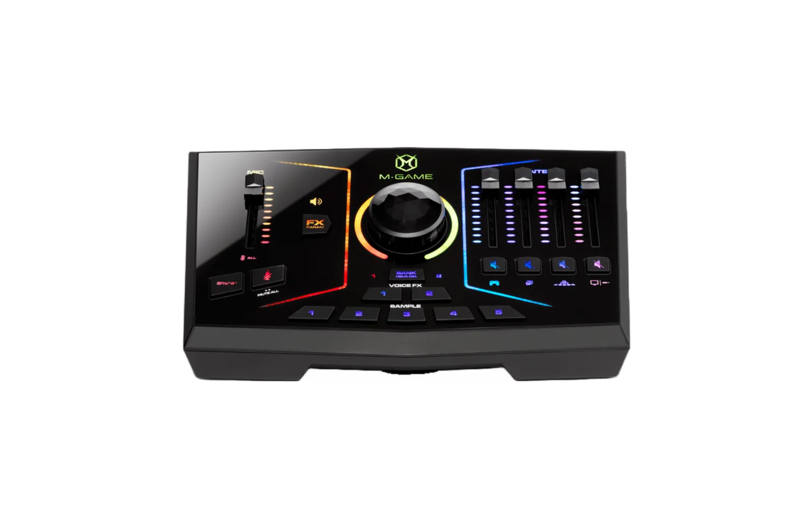 M-Audio M-Game RGB Dual USB sound card/mixer with RGB LED lighting