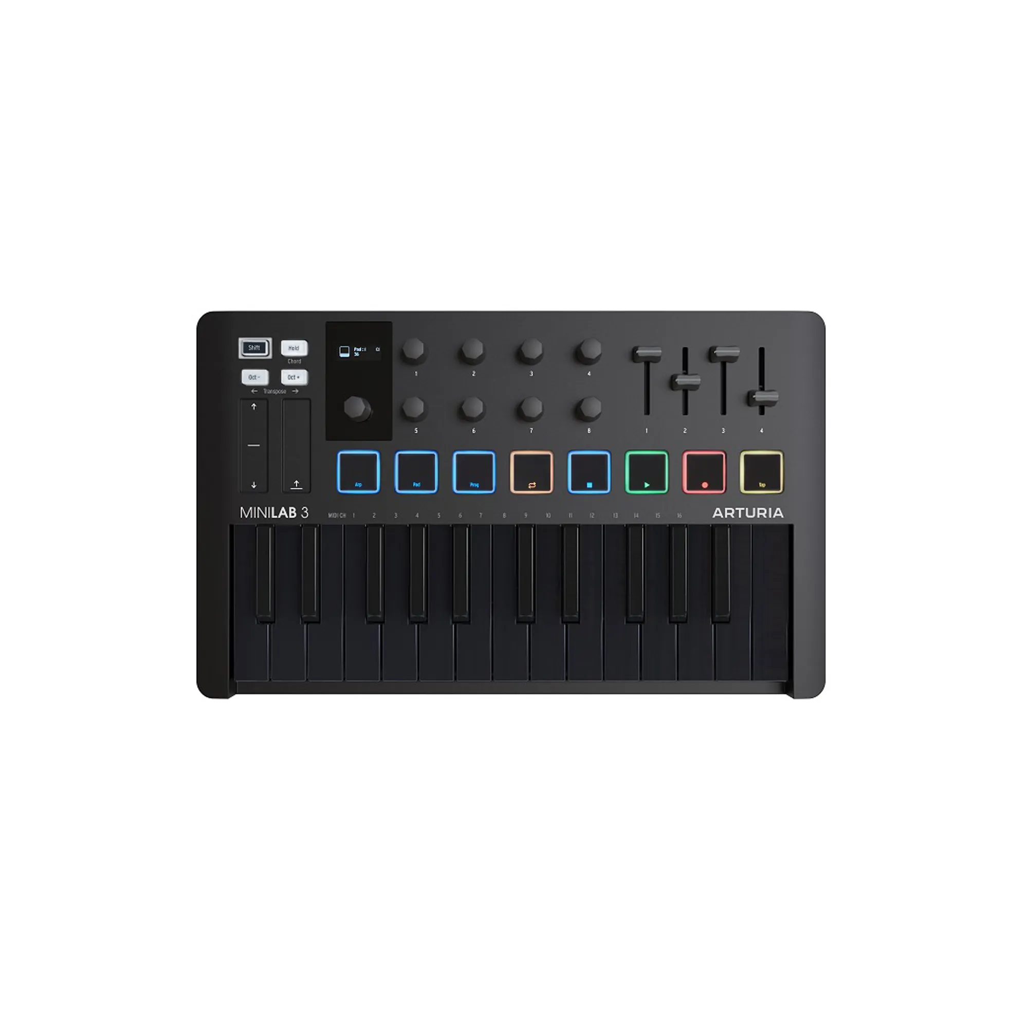 Arturia Minilab 3 Deep Black