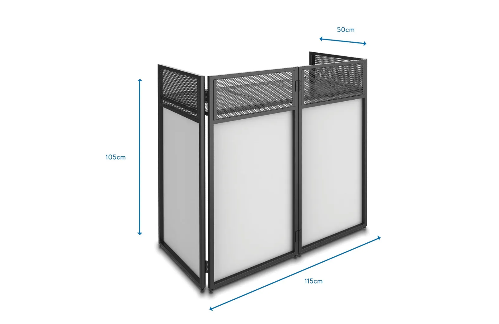 Vonyx DB4 Pro Foldable DJ Booth System
