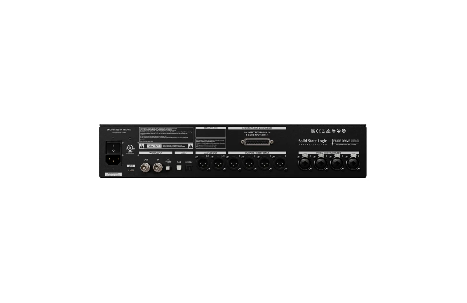 Solid State Logic Pure Drive Quad Signal Processor