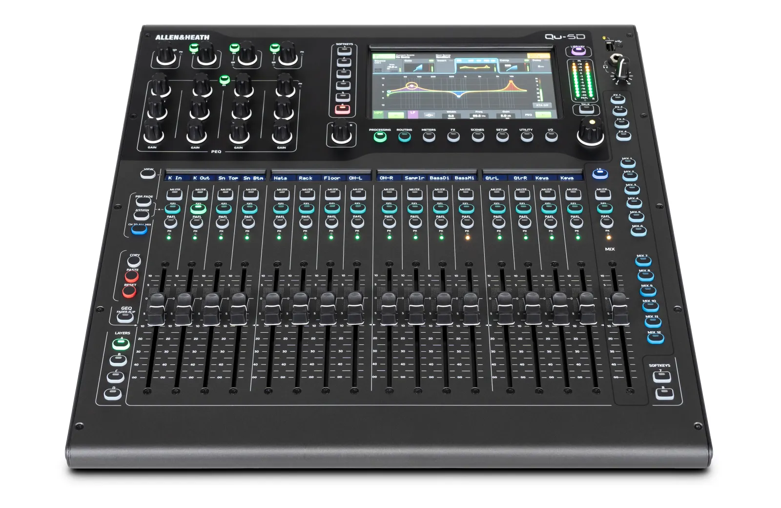 Allen & Heath QU-5 Dante Digital Sound Console