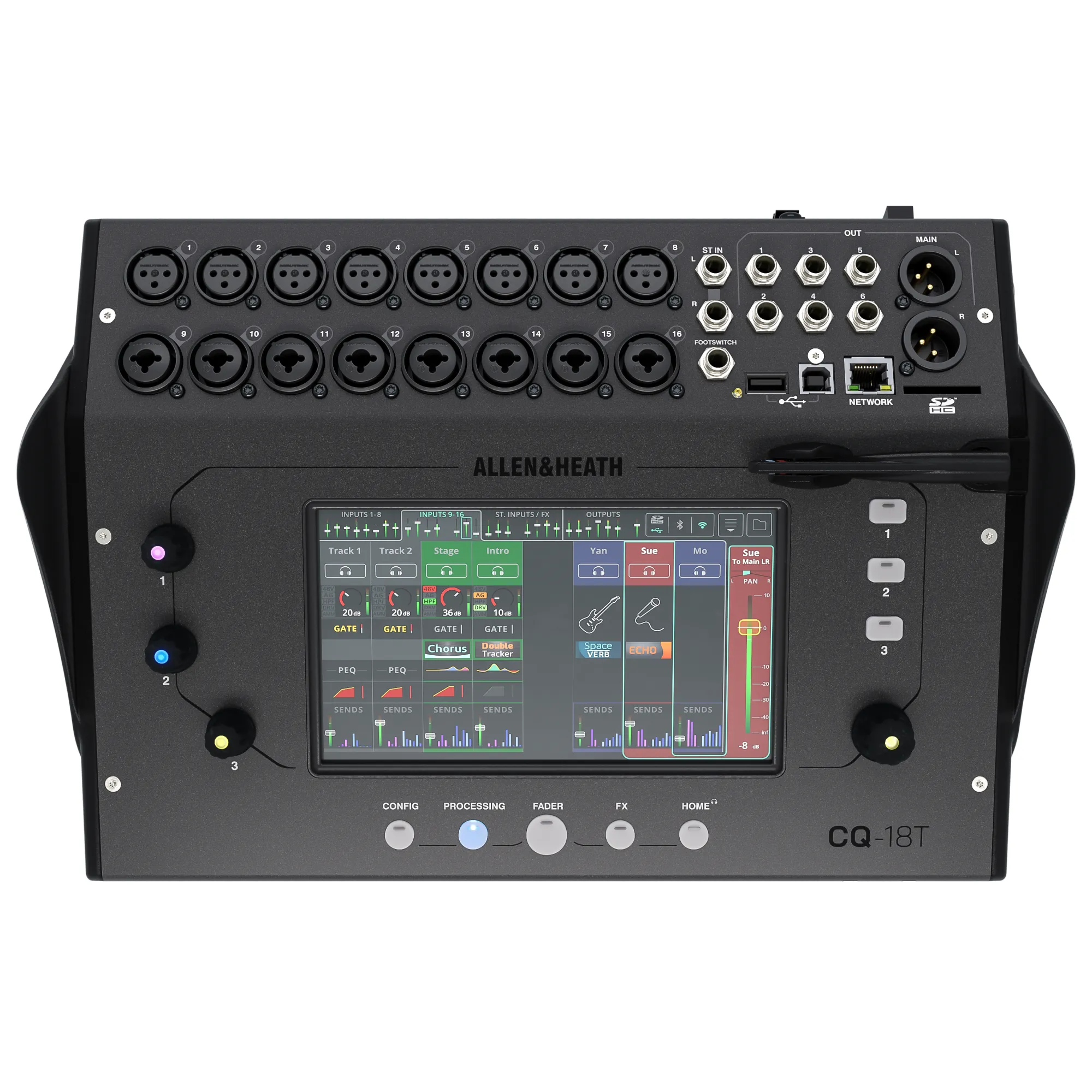 Allen & Heath CQ-18T Compact Digital Mixer