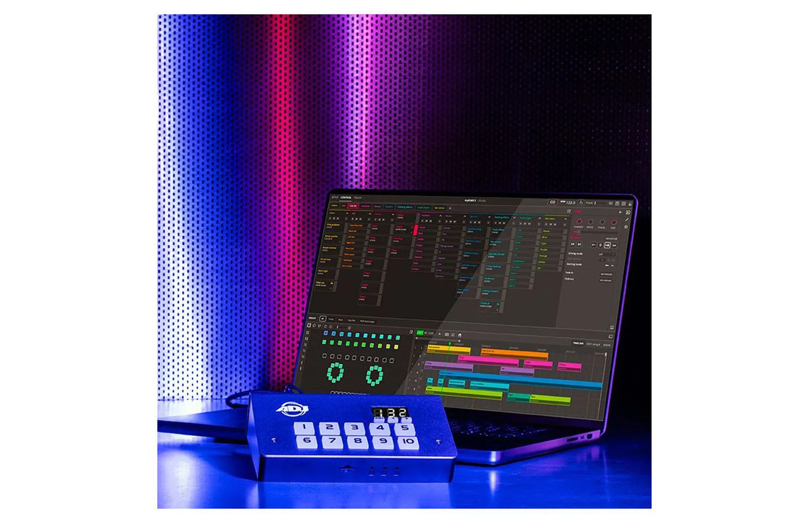 ADJ DMX Hardware and Software Controller