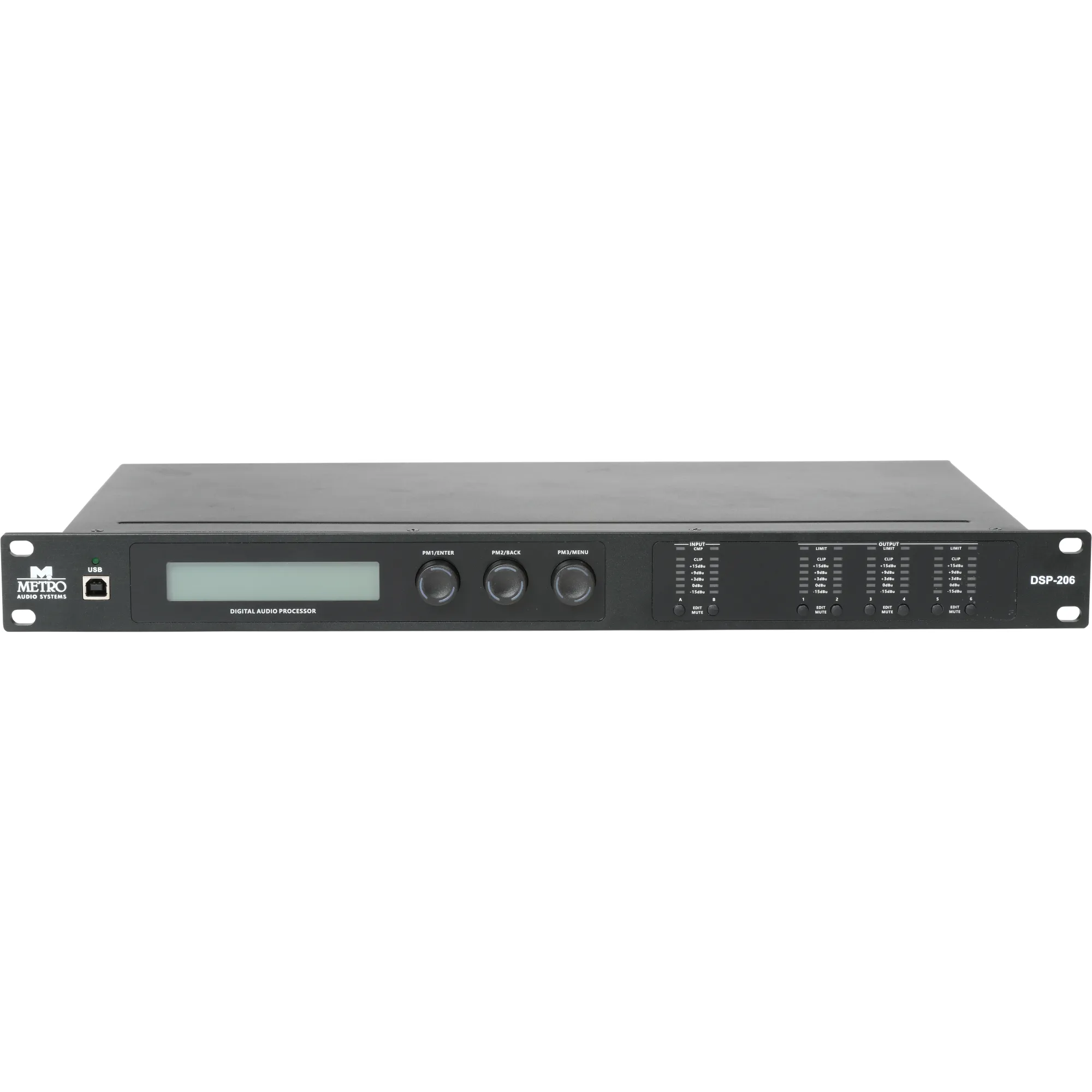 Metro Audio Systems DSP-206 Digital Audio Processor