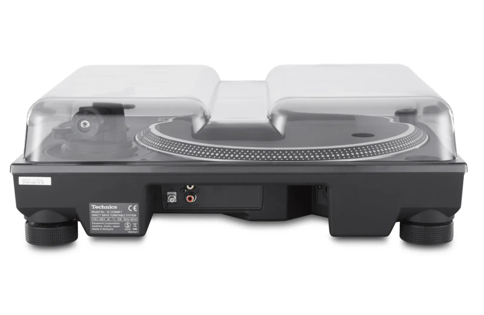 Decksaver Technics SL-1200 (Fits SL1200,1210 Mk1-Mk5, Pioneer PLX-1000 ...