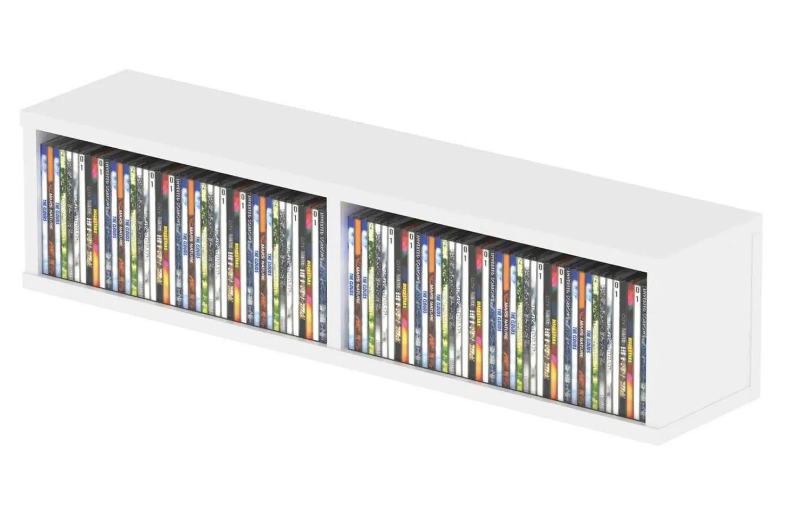 Glorious CD Box 90 White