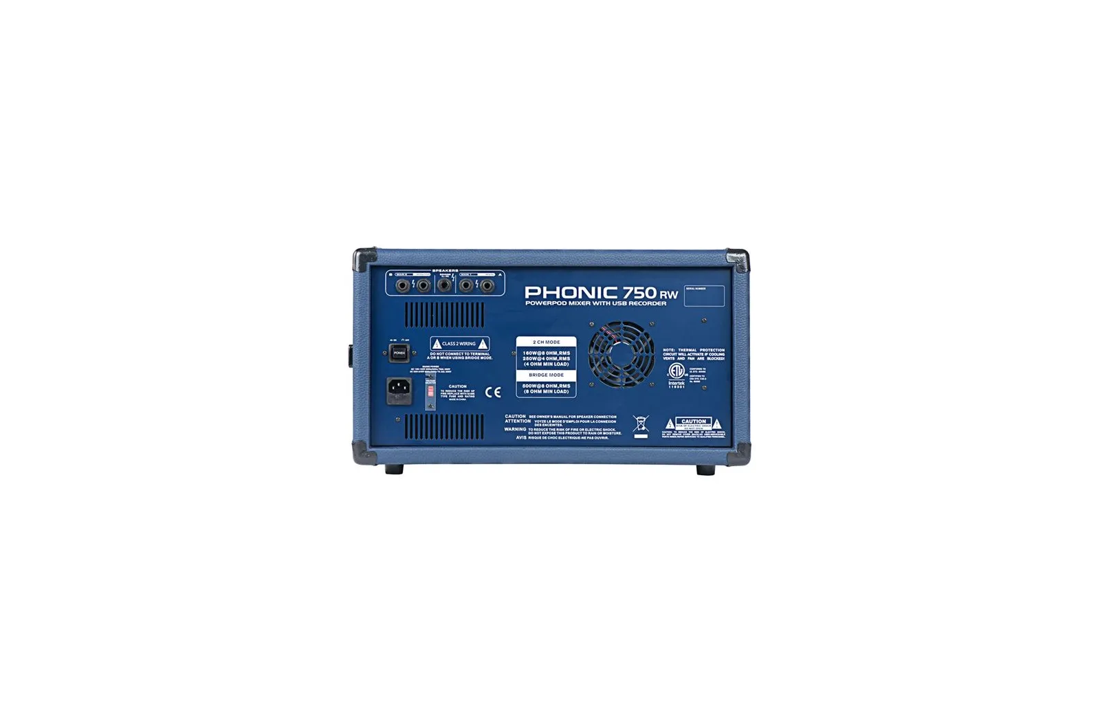 Phonic Powerpod-750 Rw Αυτοενισχυόμενη Κονσόλα