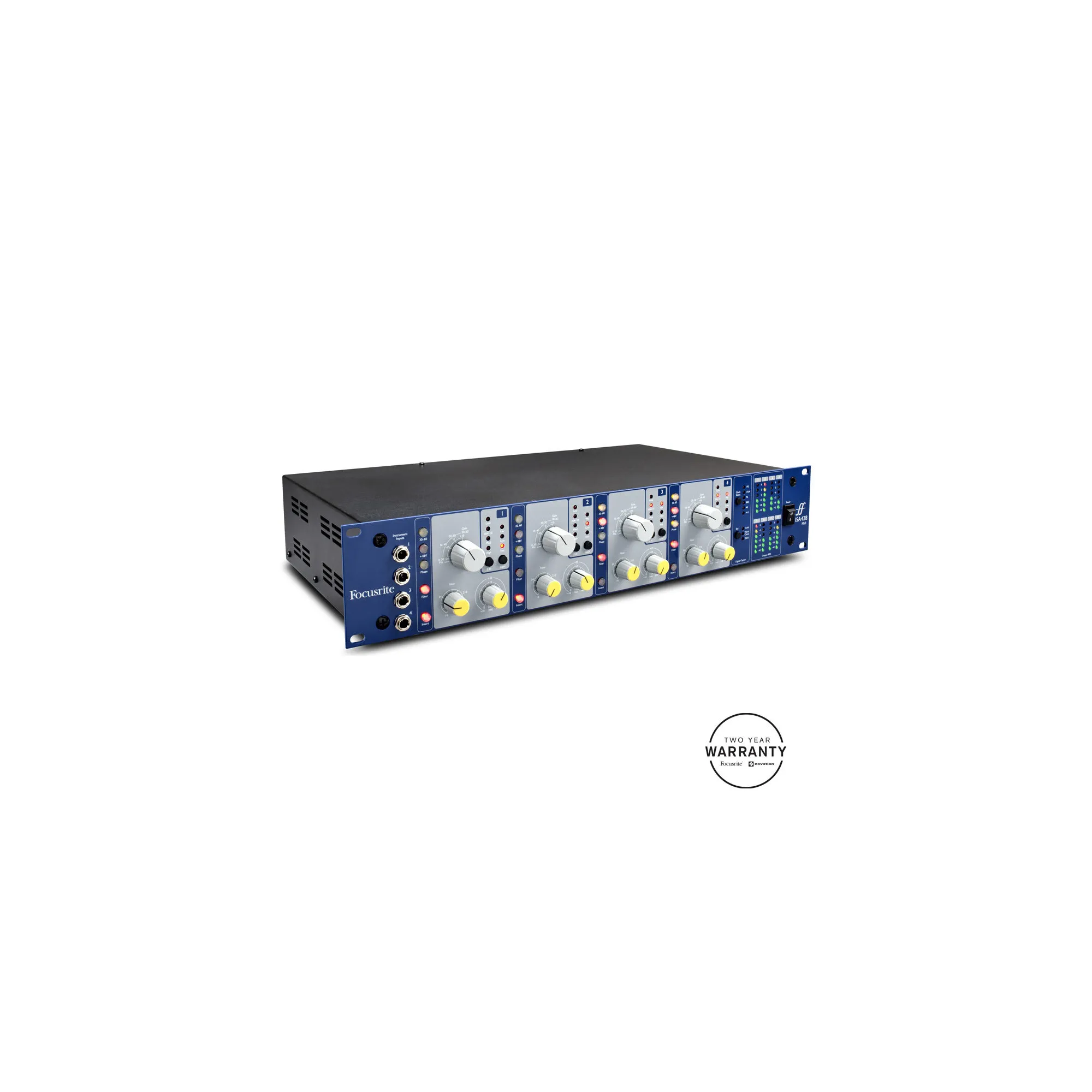 Focusrite Isa 428 Mkii 4-Channel Pre Pack Pre-Amp