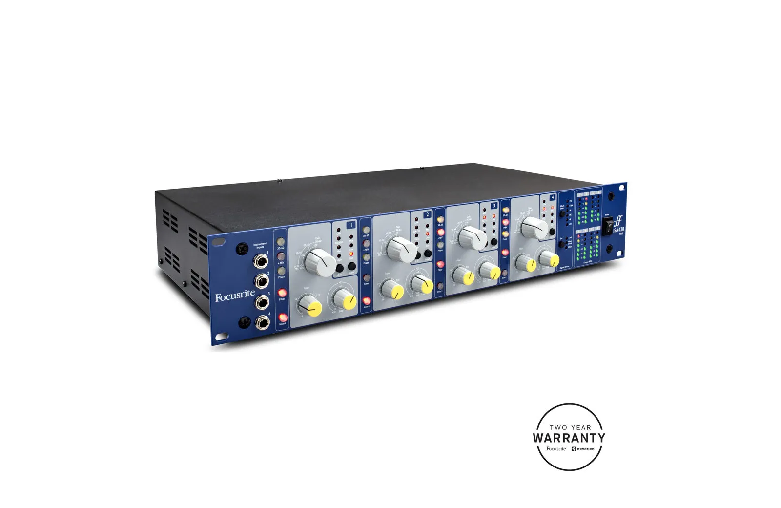 Focusrite Isa 428 Mkii 4-Channel Pre Pack Pre-Amp