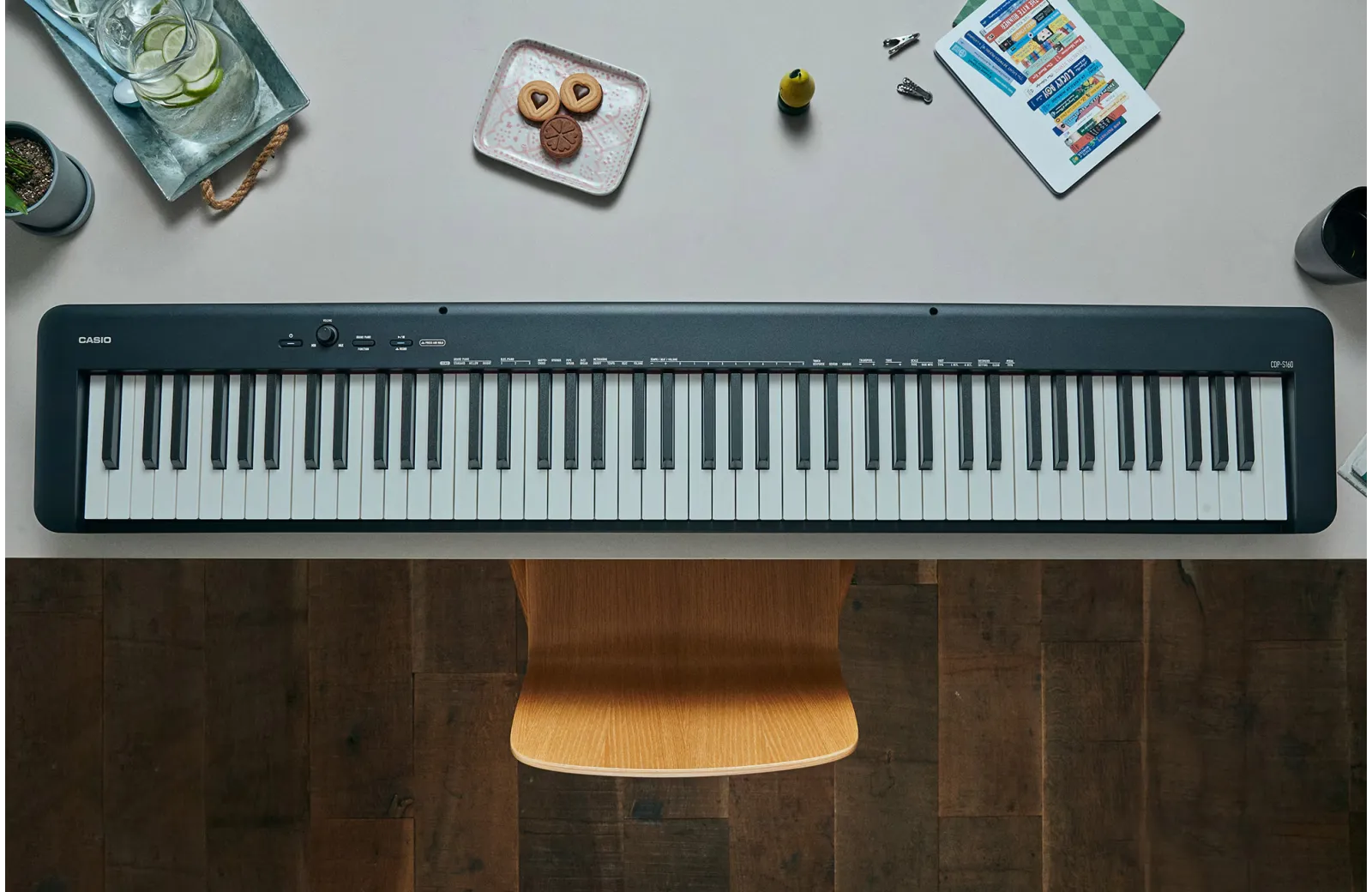 Casio CDP-S160BKSET Compact Digital Piano - Black