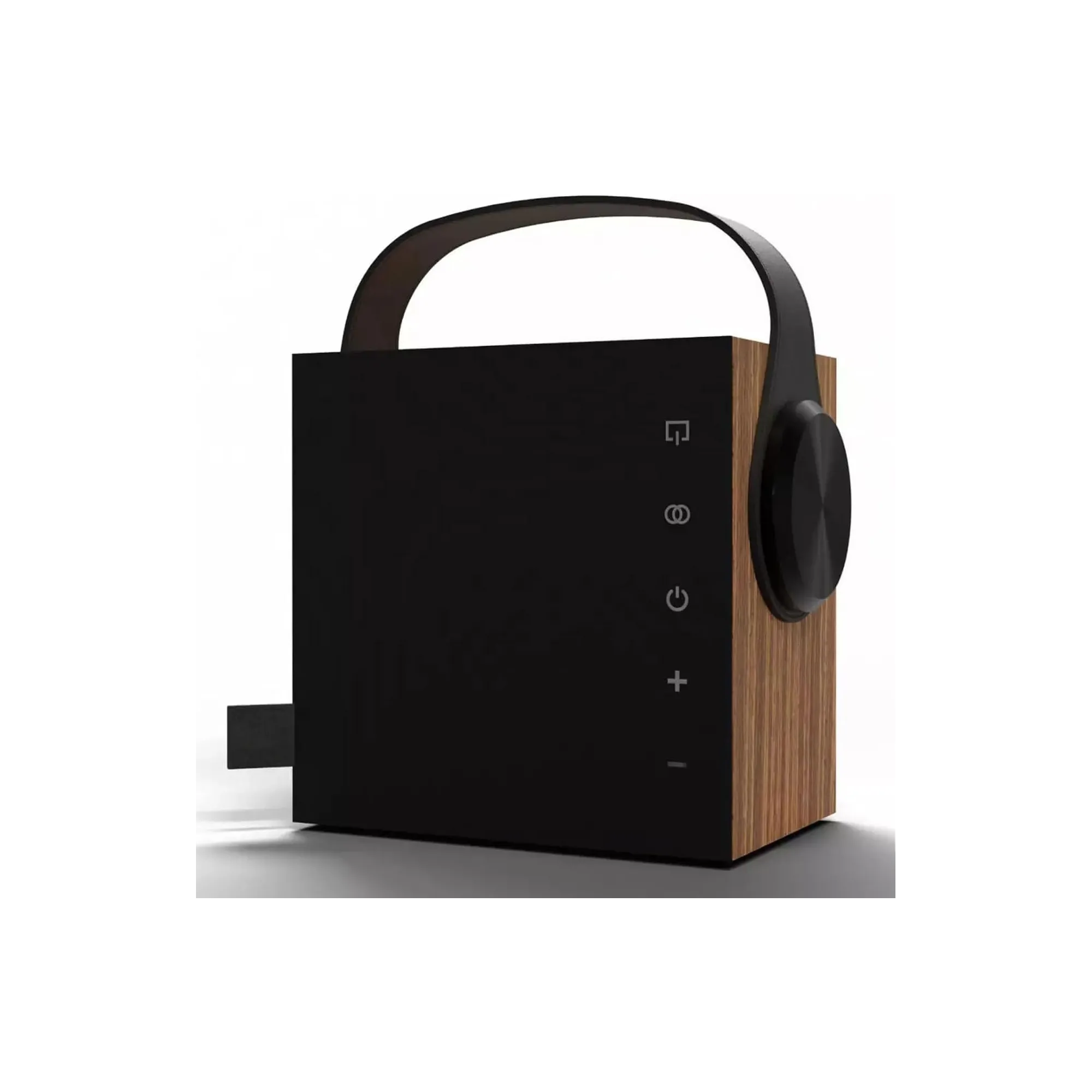 Morel Biggie Portable Bluetooth Speaker - Oak Wood